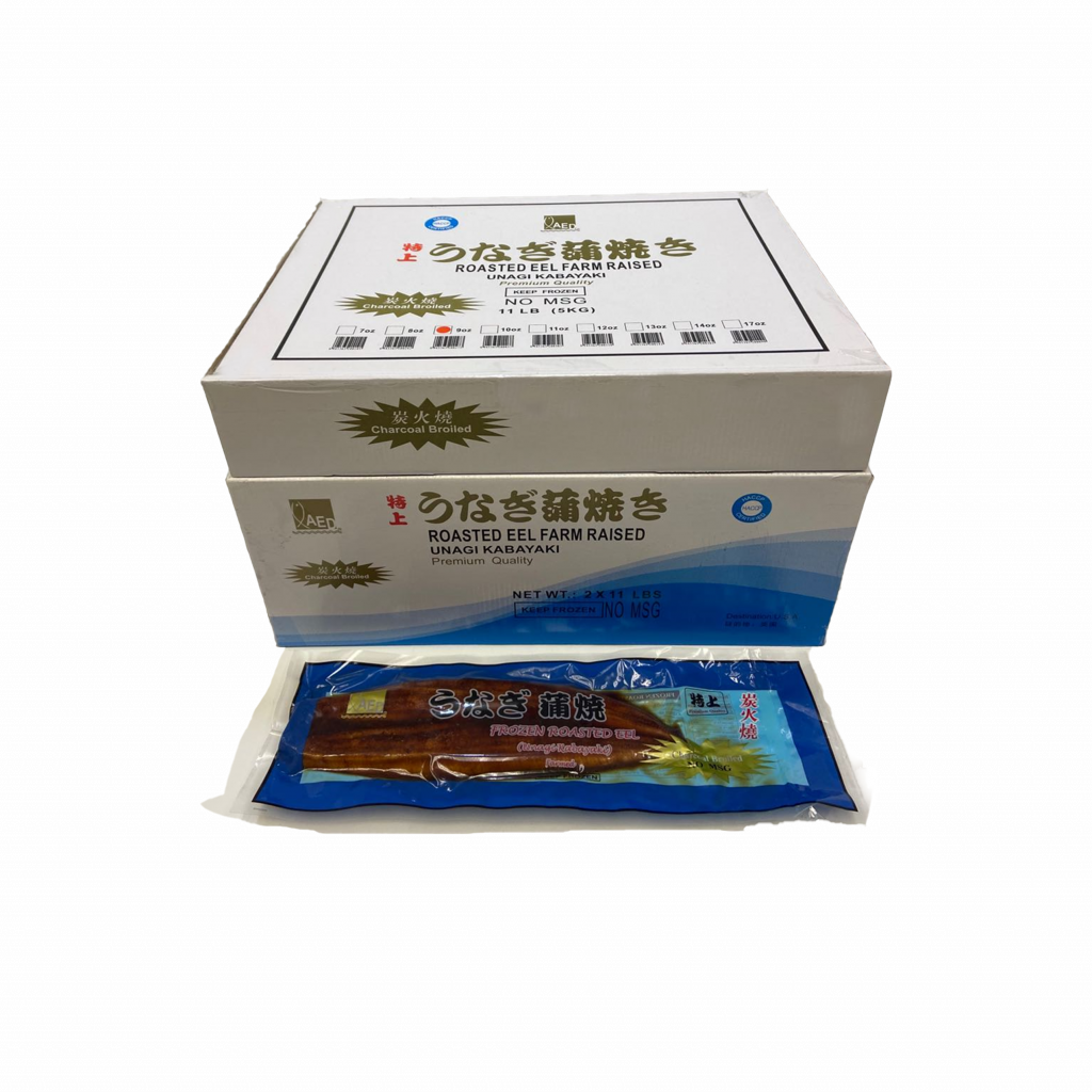 Frozen Roasted Eel - AED - eel depot